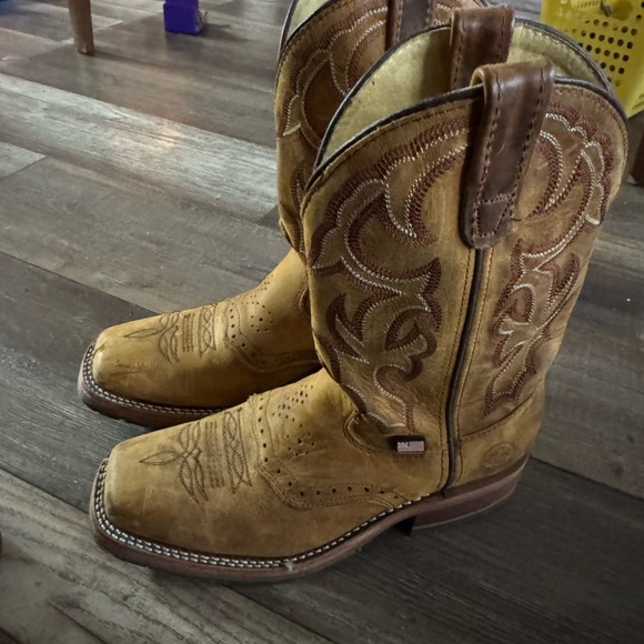 Double H | Shoes | Double H Tan And Brown Mens Boots | Poshmark